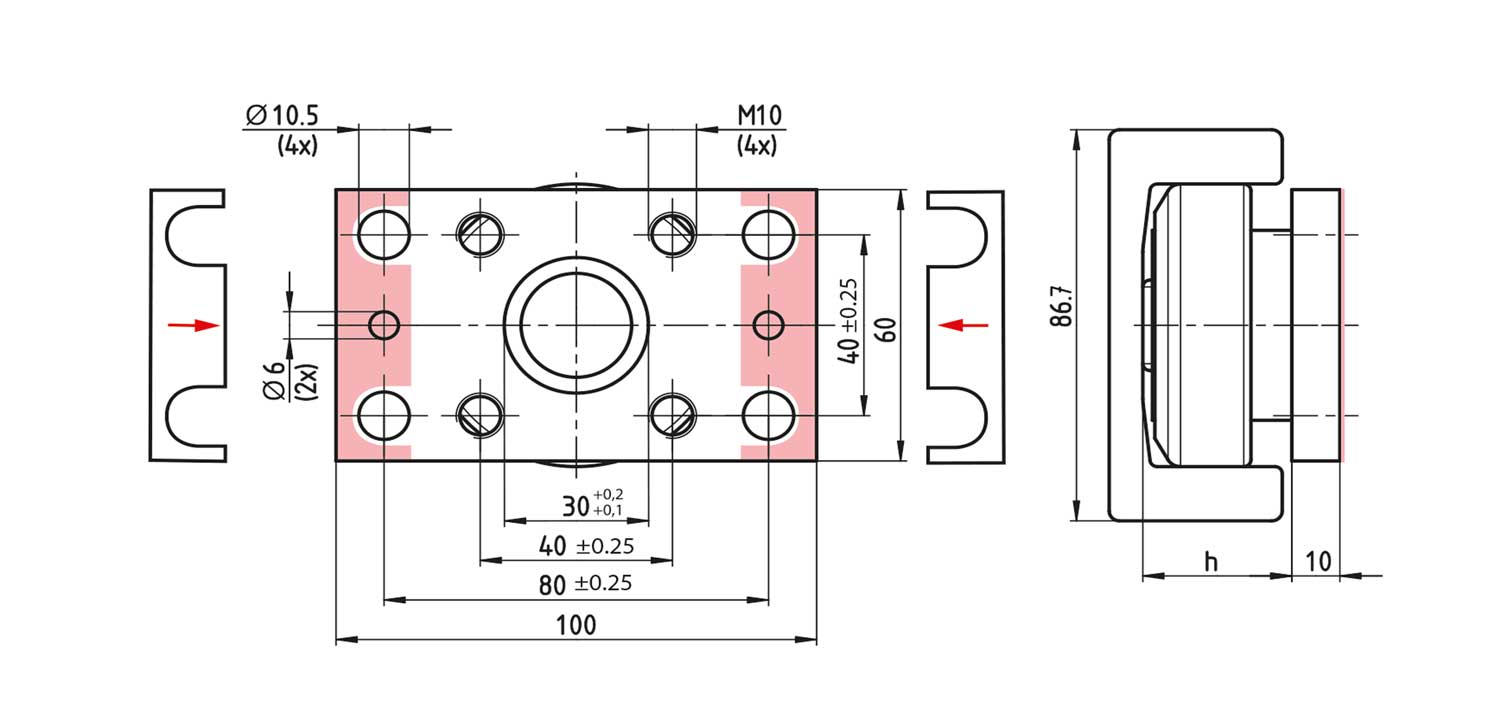 WINKEL | 4.054+AP0 | 200.051.000 | 德国WINKEL复合滚轮轴承 | 轴向固定轴承 - 凯狮精密